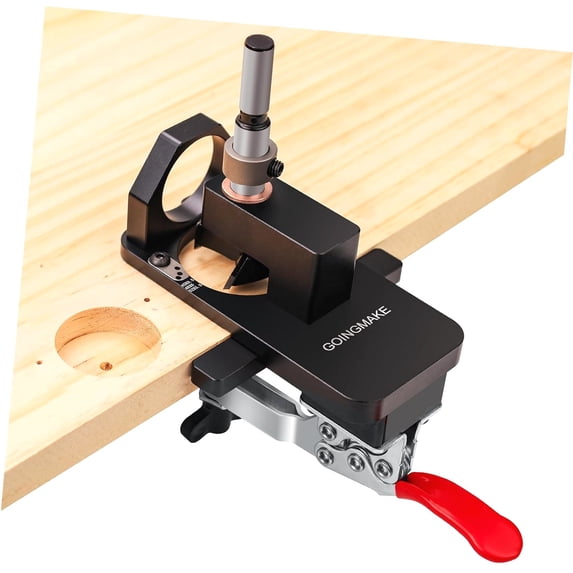 Coolnut Metal Jig with Quick Release, 35mm Cabinet Jig with Dust ...