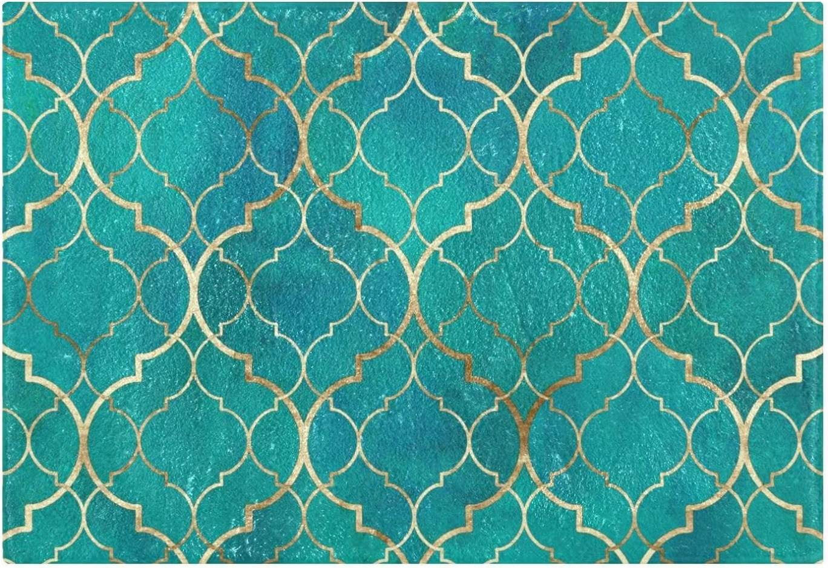 Coolnut Moroccan Texture High Absorbent U-Shaped Contour Toilet Rugs ...