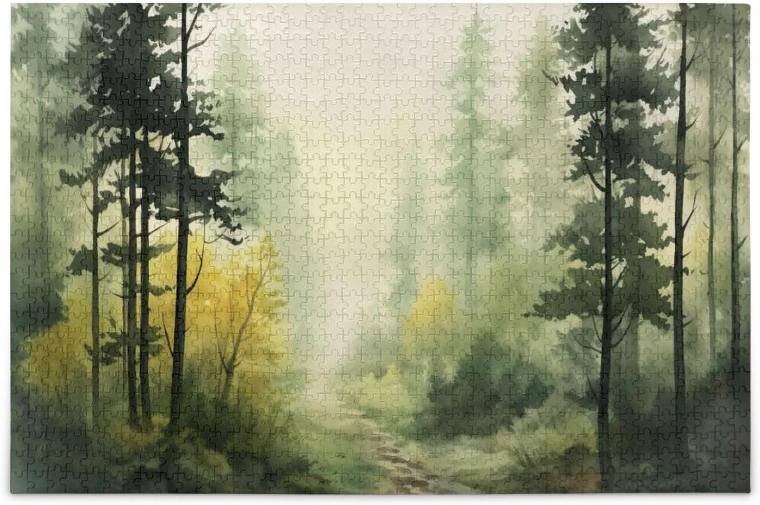 Coolnut Mountain Forests 500 Piece Puzzle for Adults,Children Learning ...