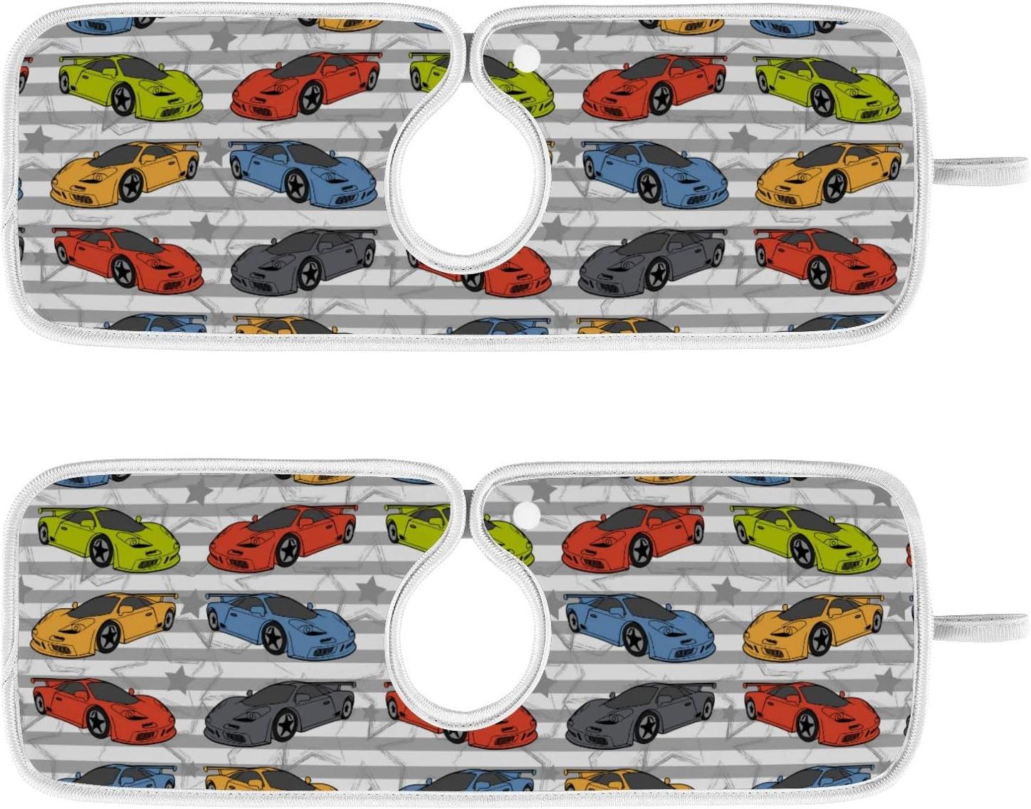 Coolnut Multicolored Sports Cars Sink Splash Guard for Faucet 2 Packs ...