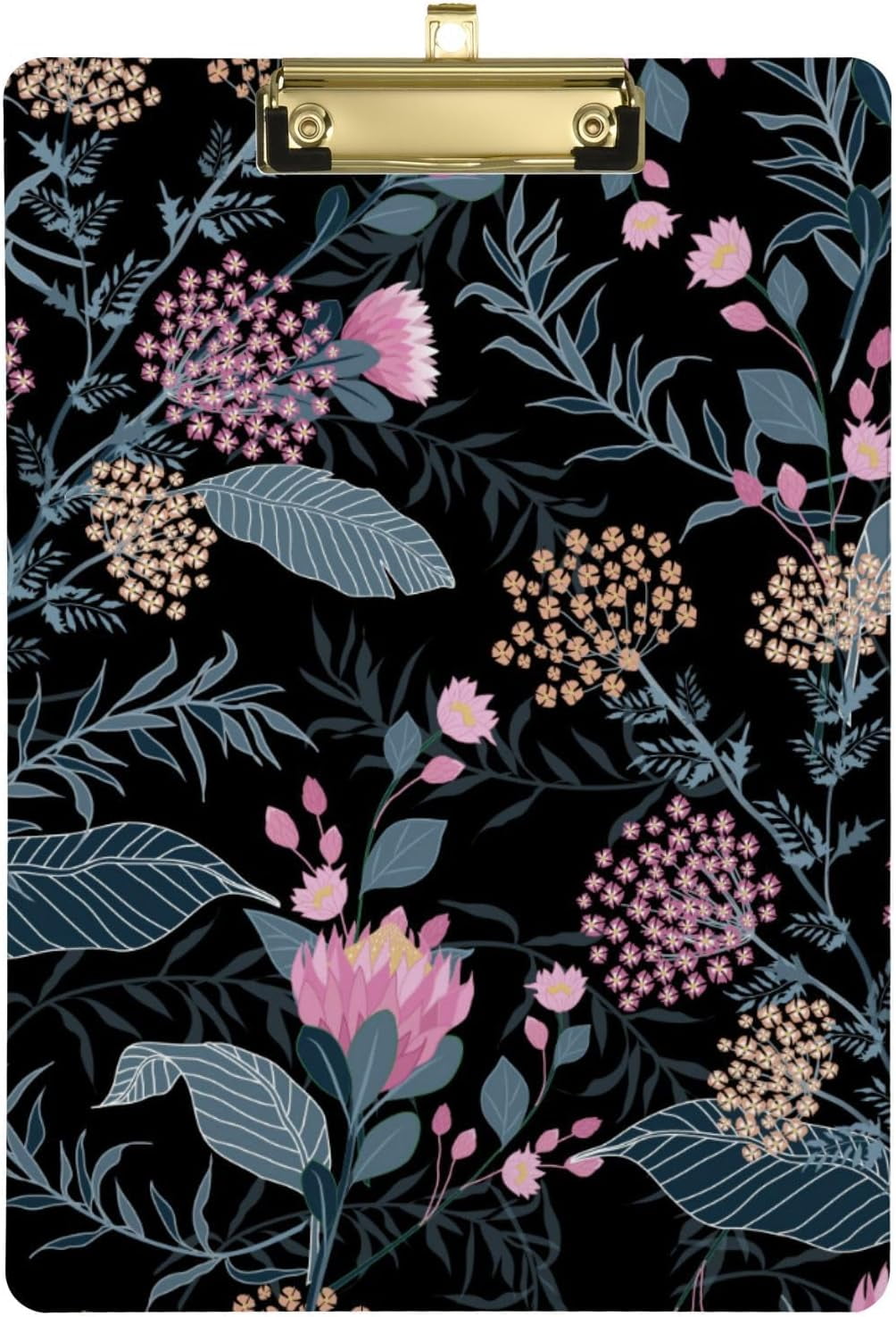 Coolnut Palm Flower Clipboard, Acrylic Standard A4 Letter Size Clip ...