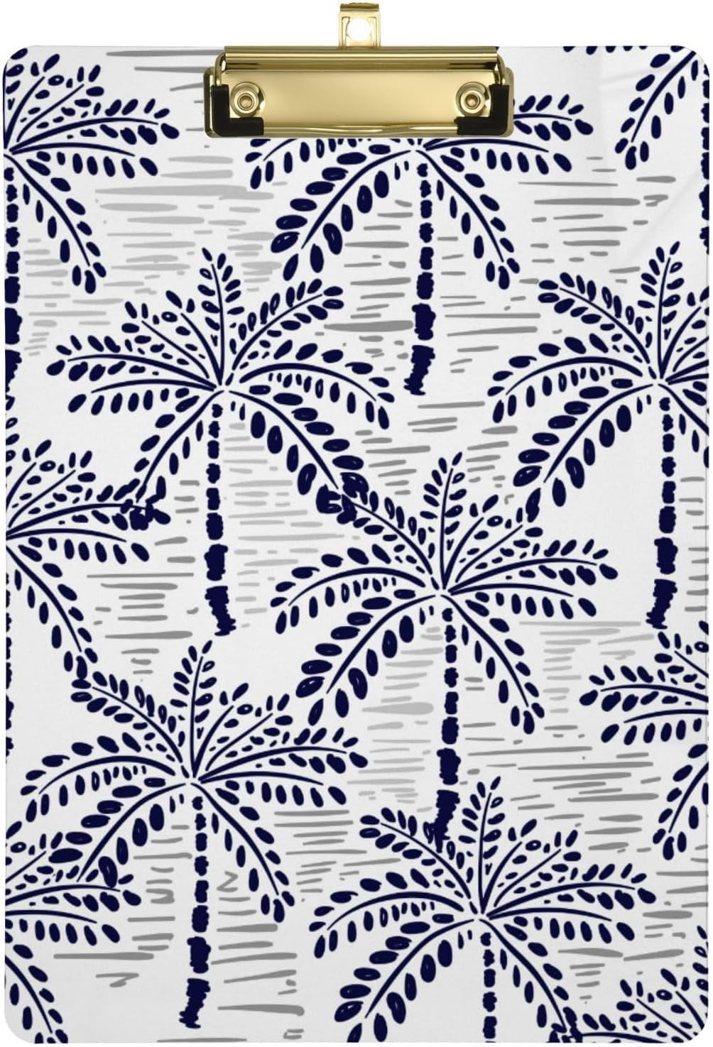 Coolnut Palm Tree Clipboard, Acrylic Standard A4 Letter Size Clip Board ...