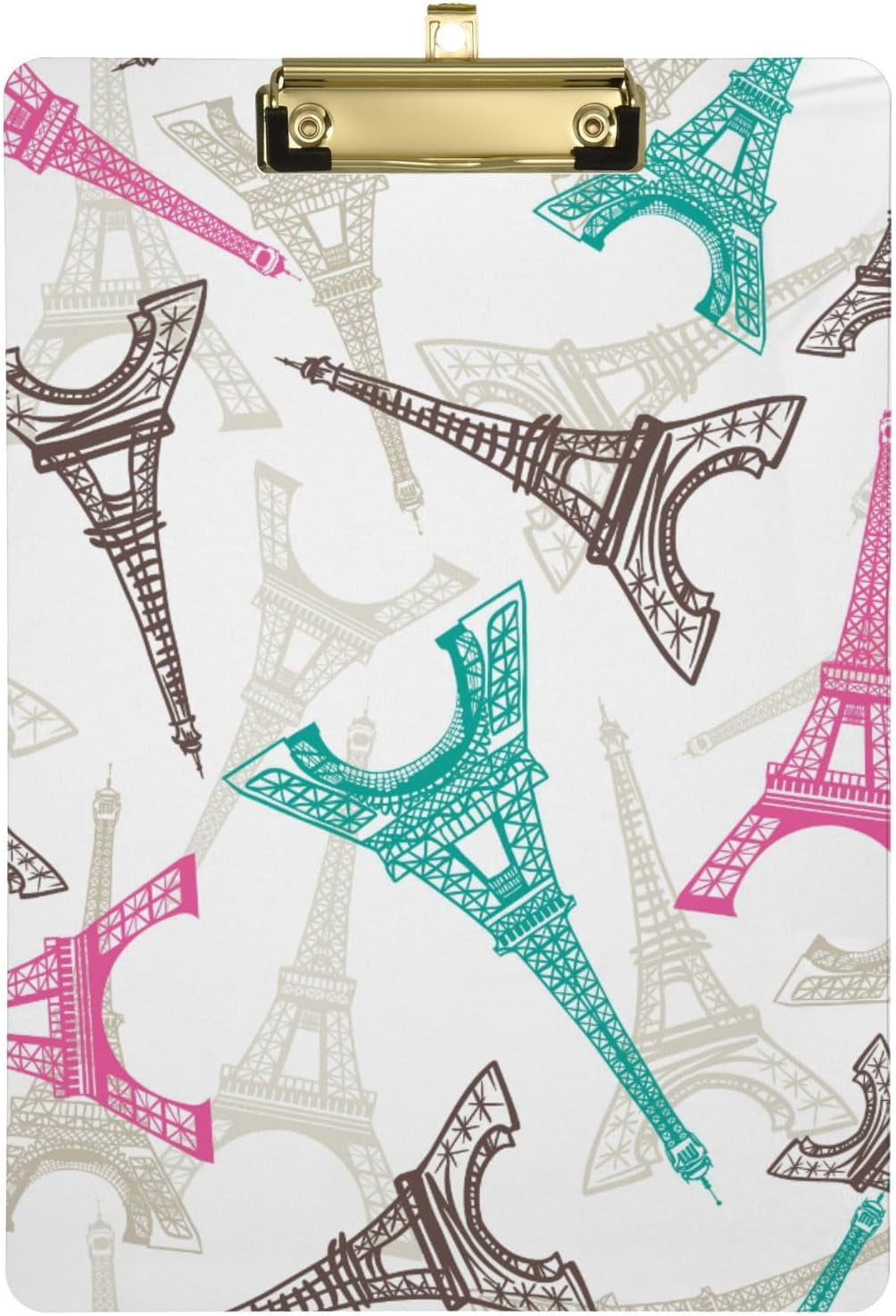 Coolnut Paris Eiffel Tower Clipboard, Acrylic Standard A4 Letter Size ...