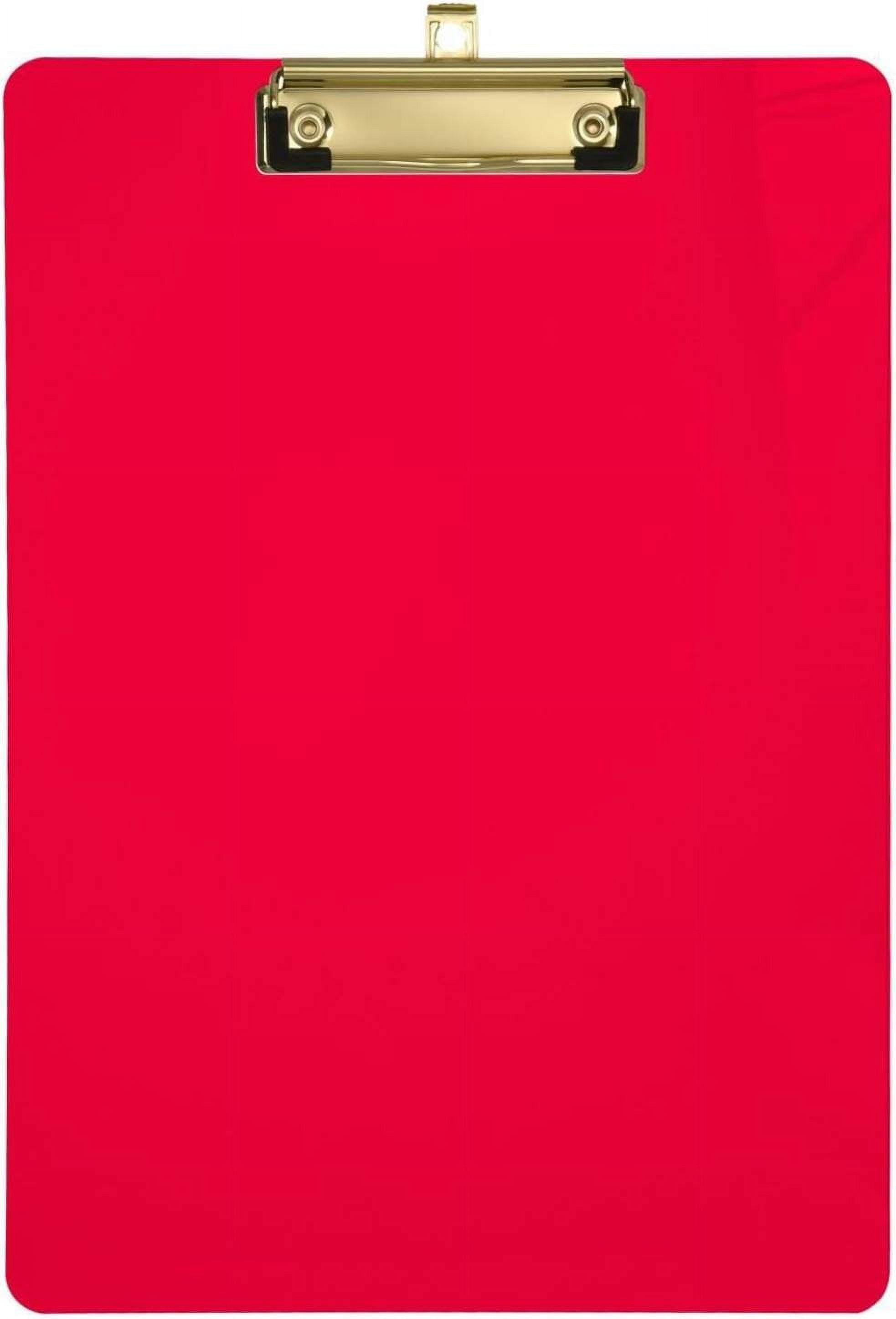 Coolnut Pink Solid Color Clipboard, Acrylic Standard A4 Letter Size ...