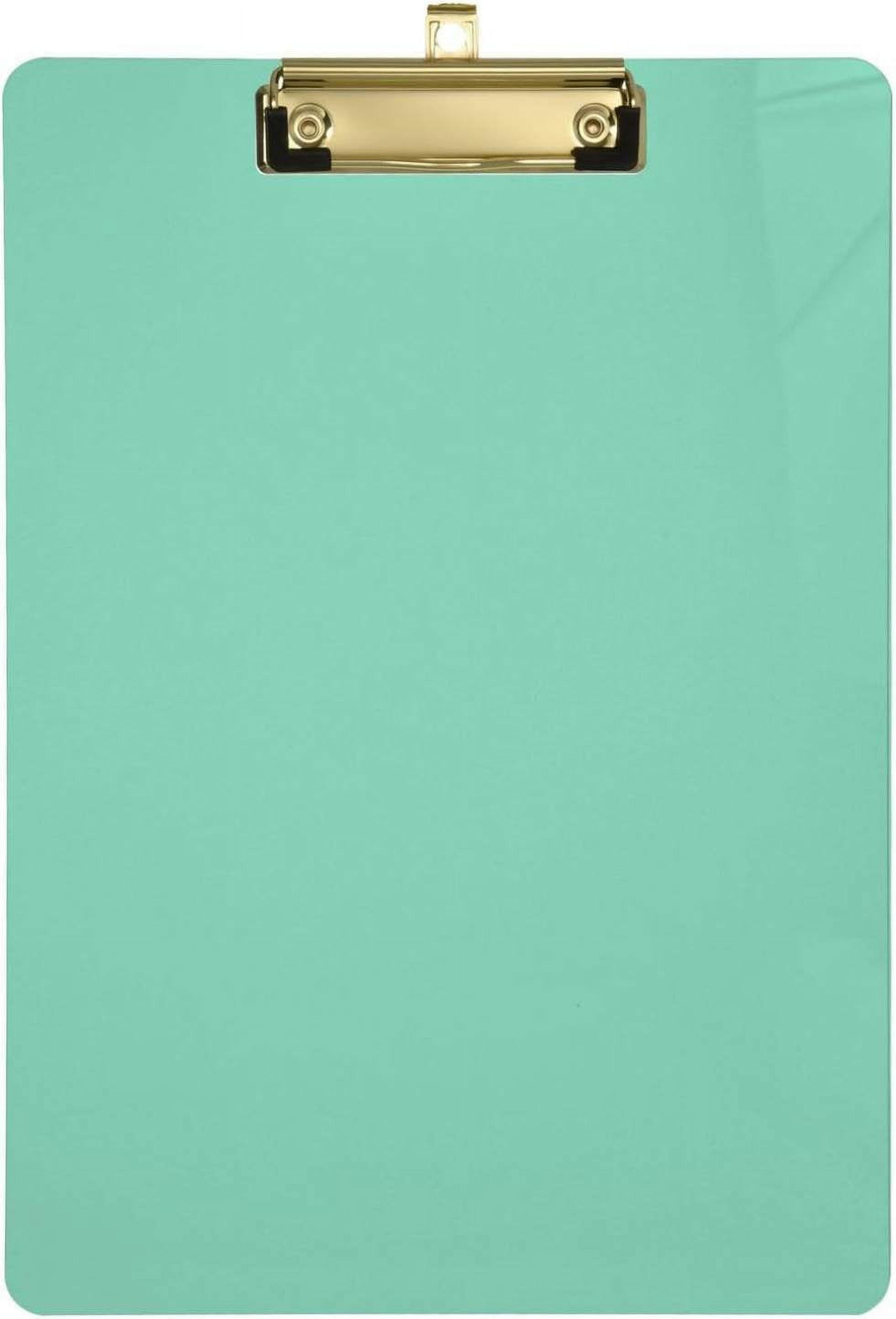 Coolnut Plain Green Solid Color Clipboard, Acrylic Standard A4 Letter ...