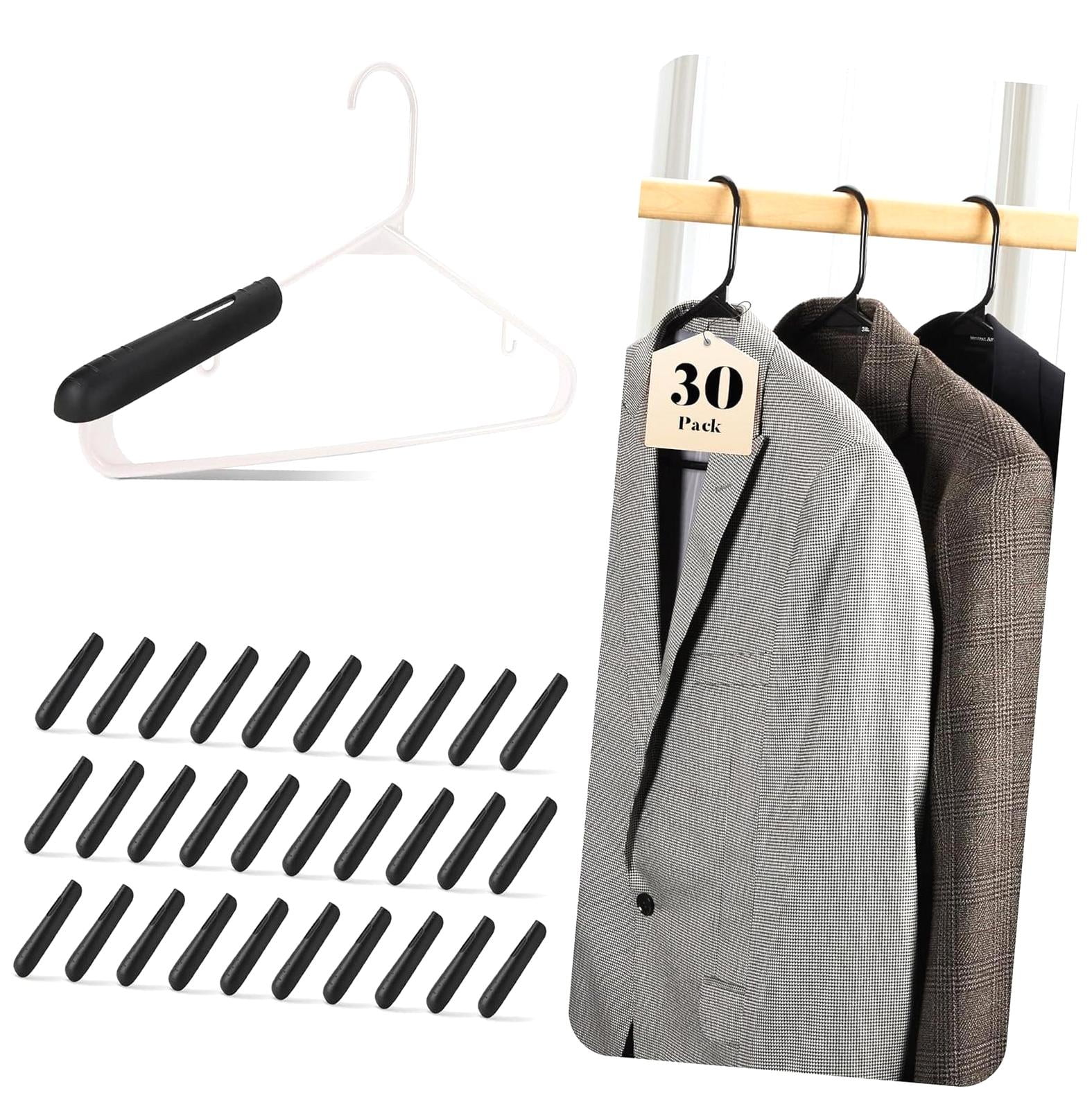 Coolnut Plastic Hangers Shoulder Expanders, Anti-Deformation Garment ...