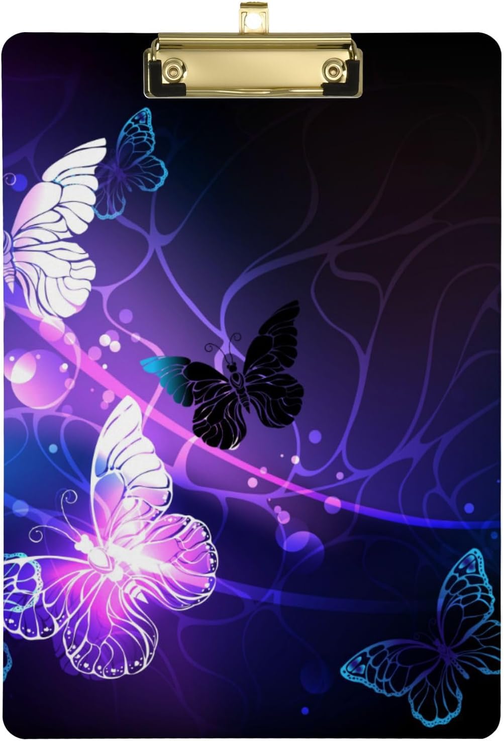 Coolnut Purple Butterfly Clipboard, Acrylic Standard A4 Letter Size ...