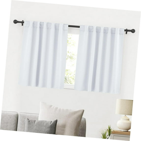 Coolnut RYB Small Window Curtains, Privacy Thermal Insulating Drapes ...