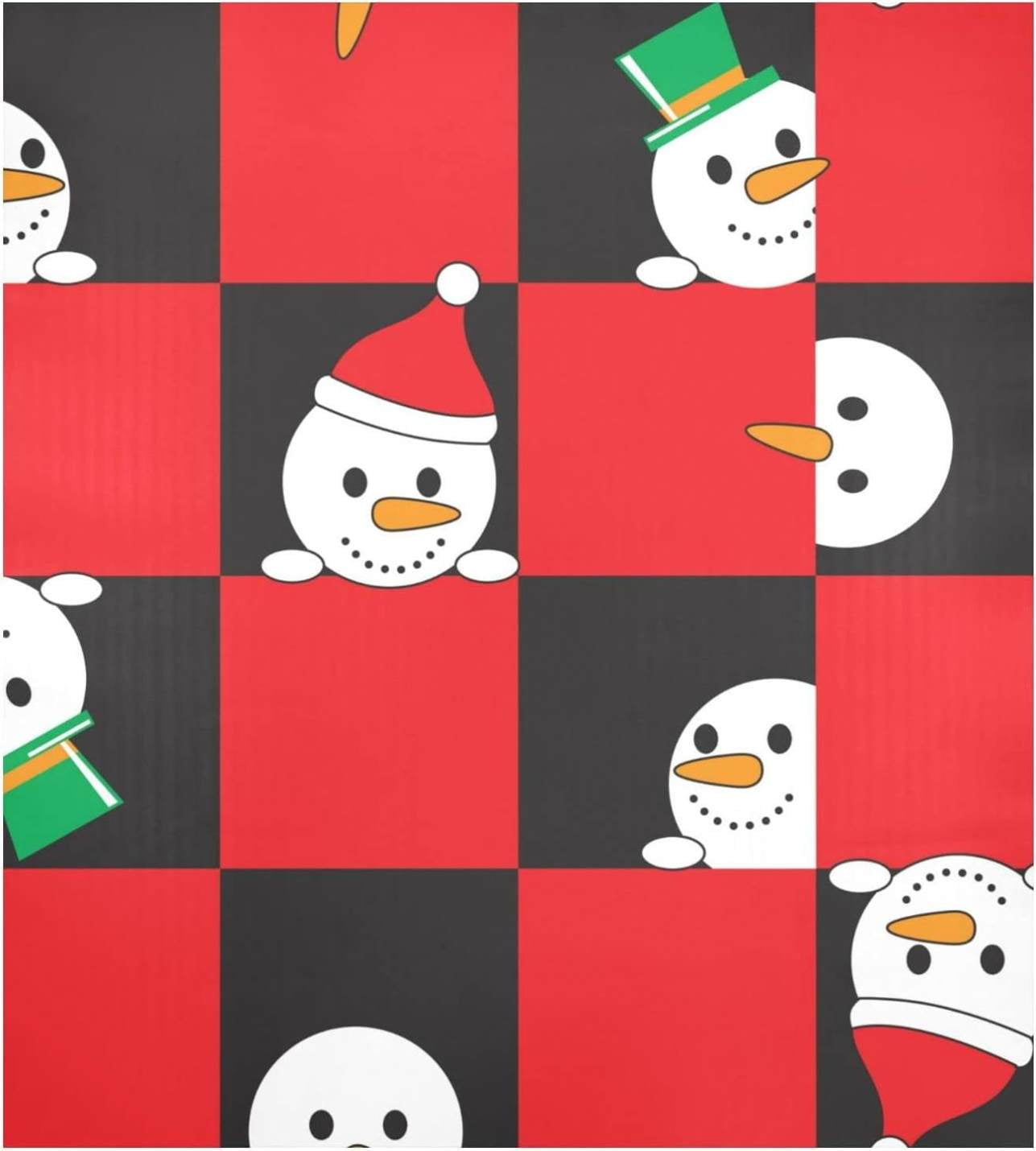 Coolnut Red and Black Buffalo Snowman Check Dishwasher Magnet Cover ...