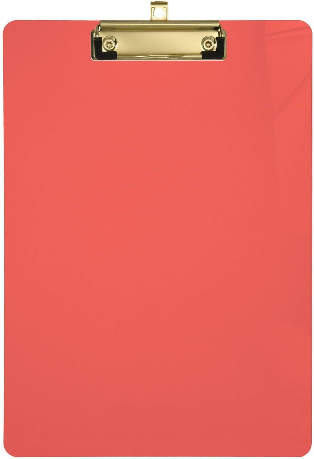 Coolnut Red Solid Color Clipboard, Acrylic Standard A4 Letter Size Clip ...