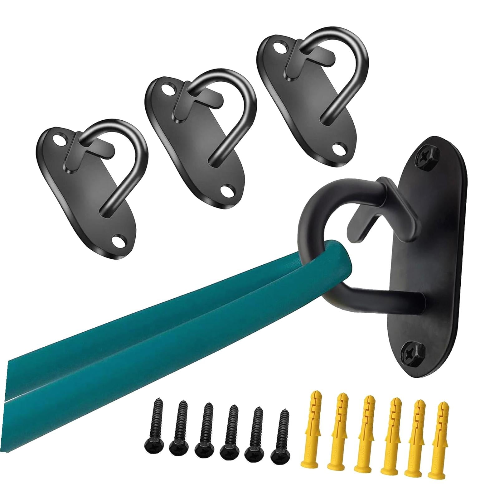 Coolnut Resistance Band Wall Anchors - Workout Wall Mount, Ceiling Hook ...