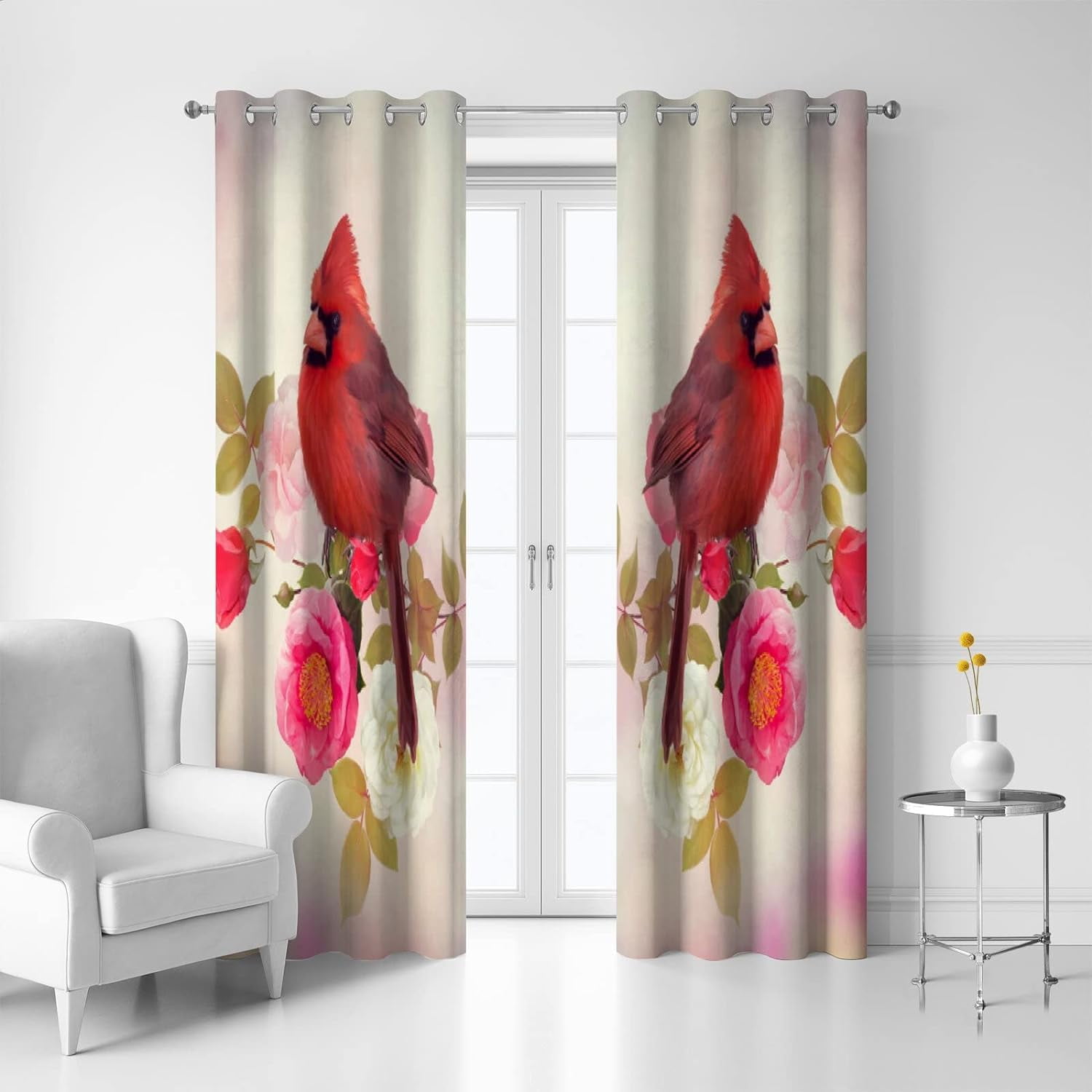 Coolnut Room Darkening Window Curtains Panels Drapes Cardinal in The ...