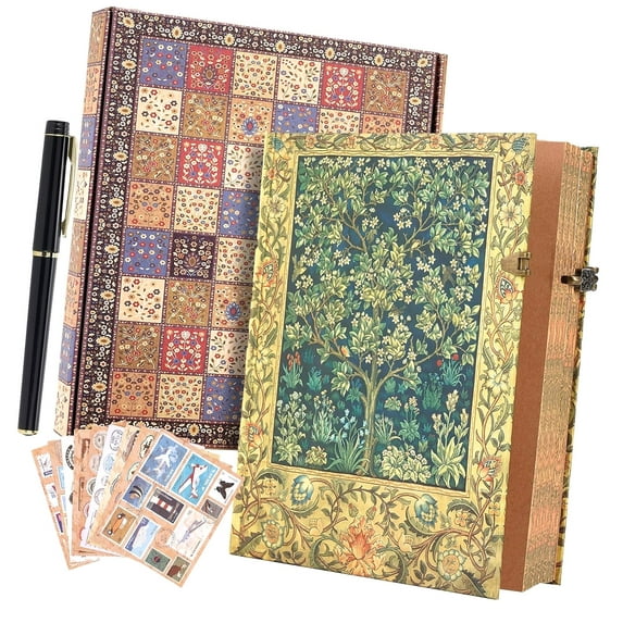 Coolnut Scrapbook 96 Pages 6.8x9 Inches 3D Cover scrapbook album With 1 ...