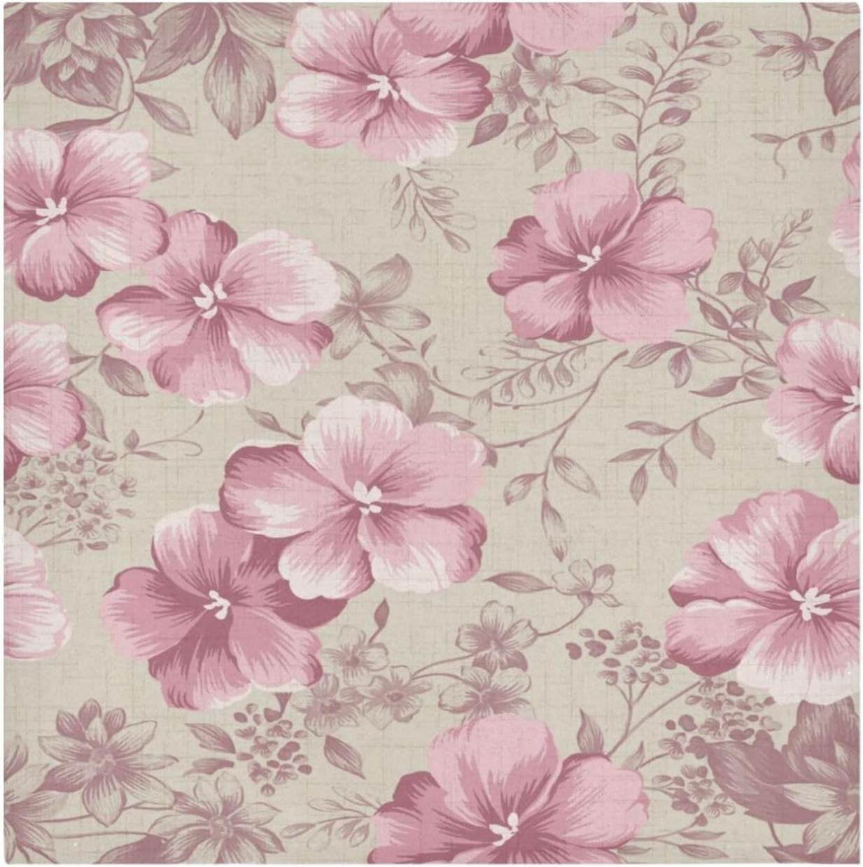 Coolnut Set of 1 Paisley Satin Napkin Square 20 Inches Table Napkins ...