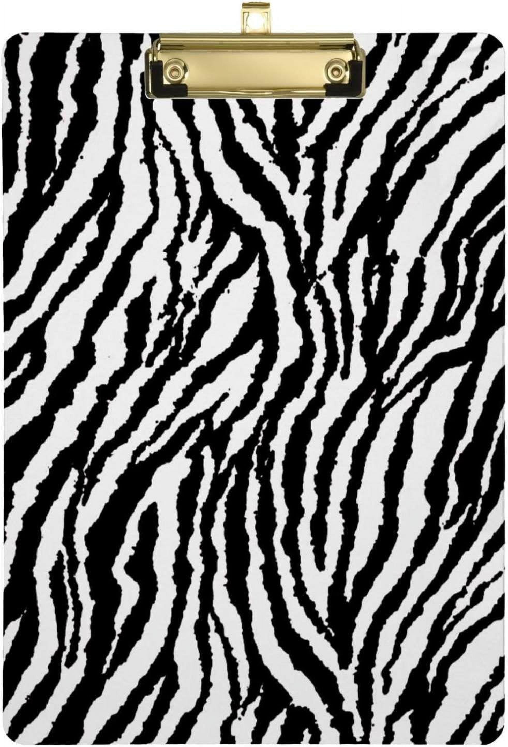 Coolnut Sexy Leopard Print Acrylic Clipboard with Low Profile Gold ...