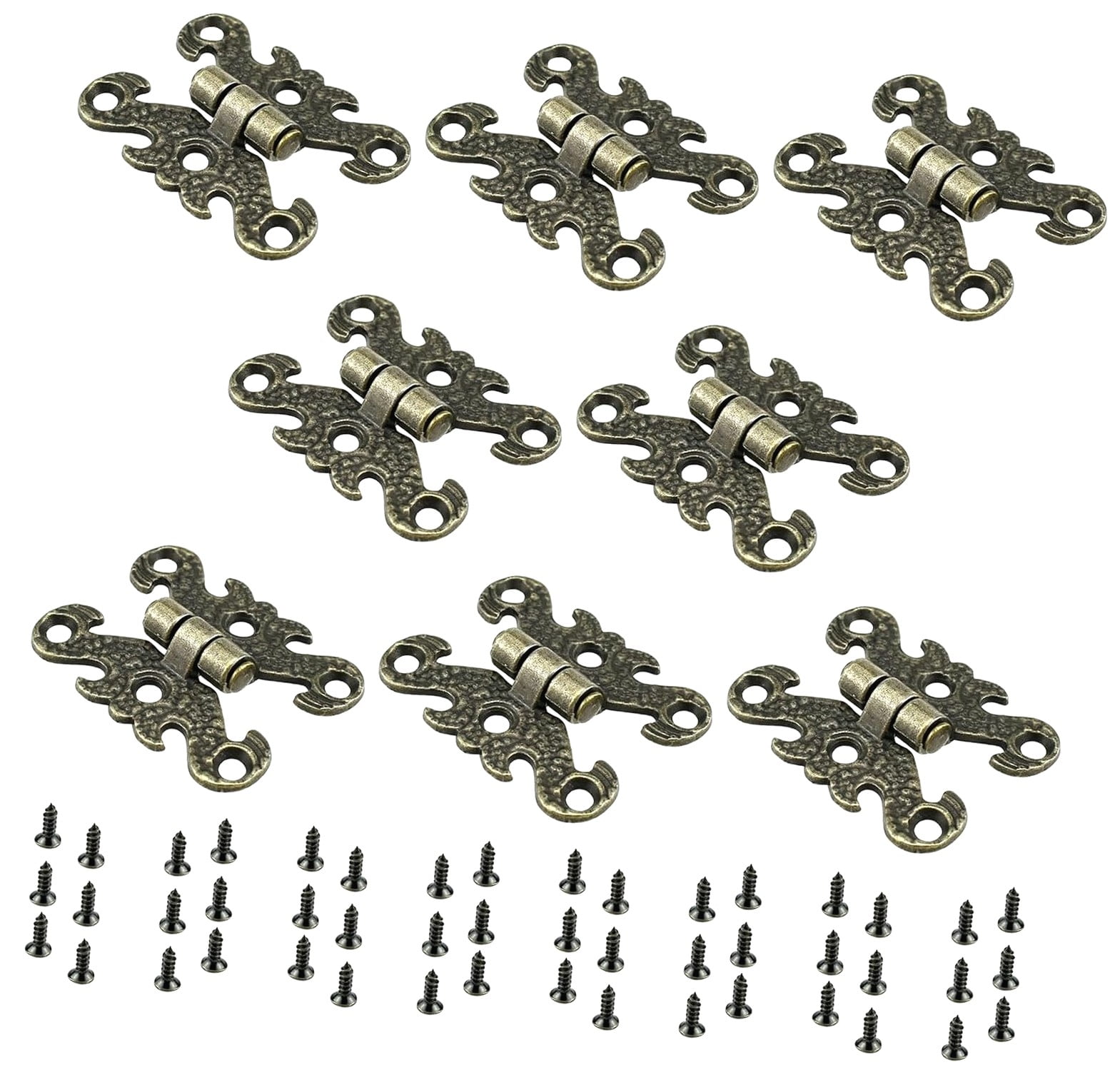 Coolnut -Shape Hinges, Jewelry Box Hinges, Folding Hinges for Wooden ...