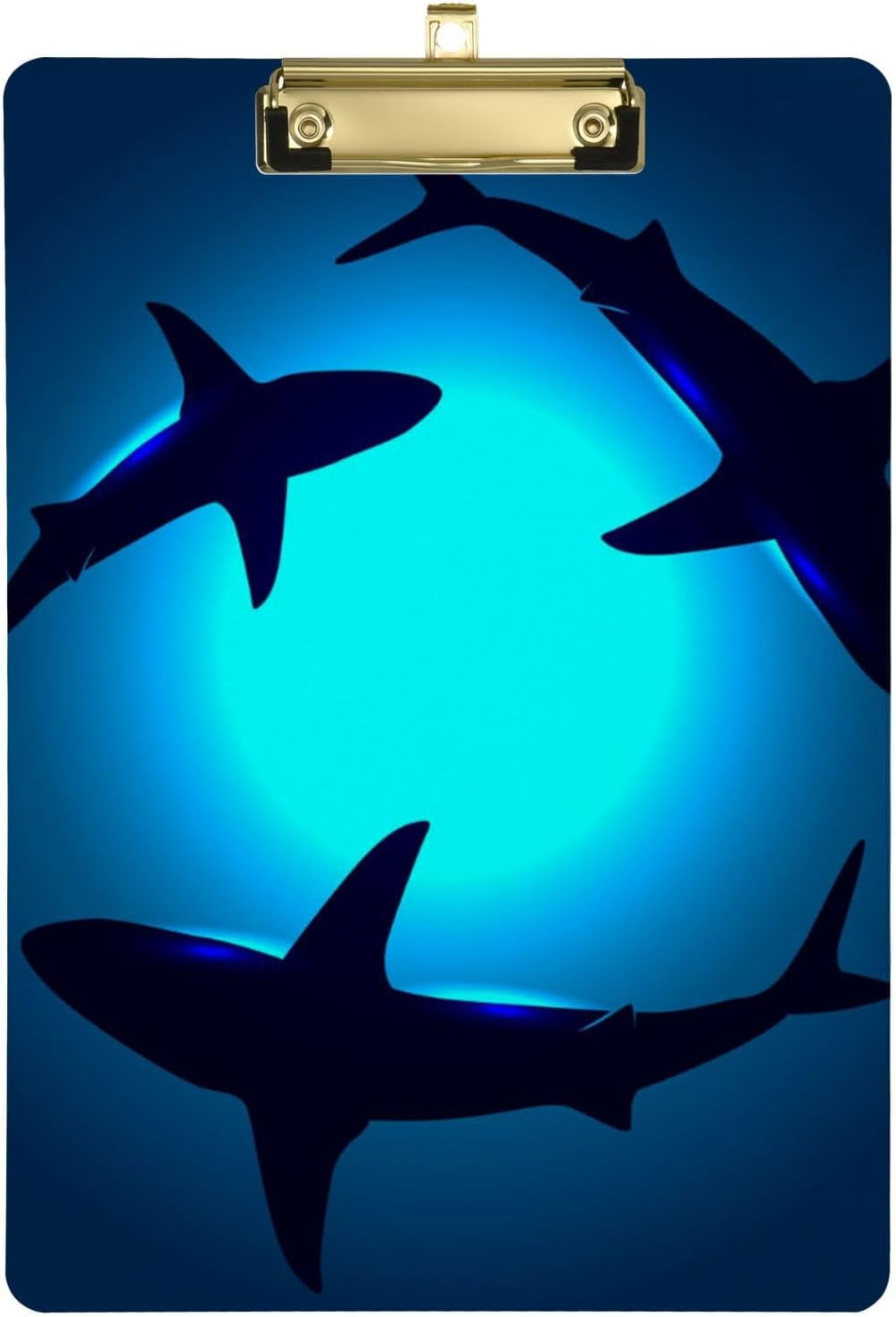 Coolnut Shark Clipboard, Acrylic Standard A4 Letter Size Clip Board ...