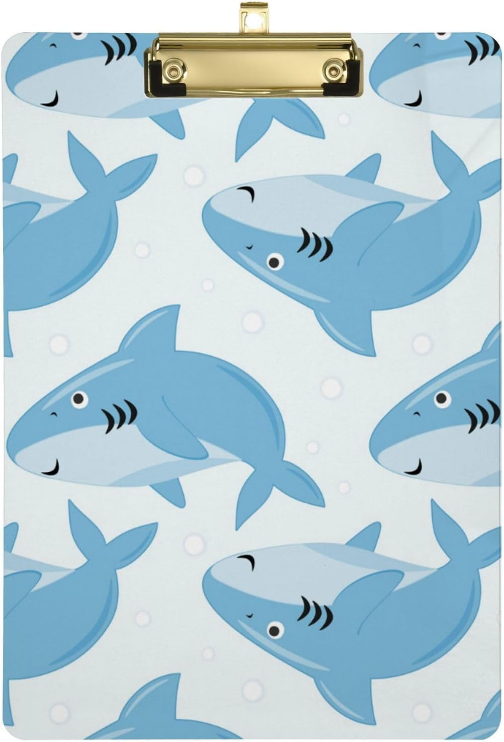 Coolnut Shark Clipboard, Acrylic Standard A4 Letter Size Clip Board ...