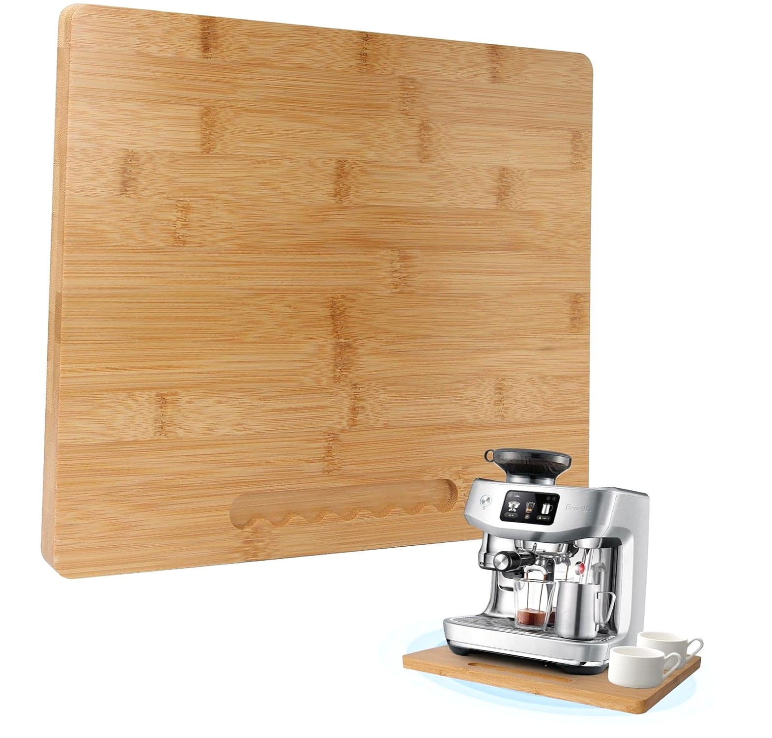 Coolnut Sliding Tray, Coffee Maker Slider Tray with Rubber Wheels ...