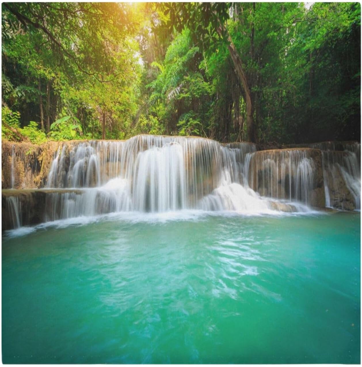 Coolnut Soft Reusable Satin Table Decorative Napkins, 20x20InX4 ...