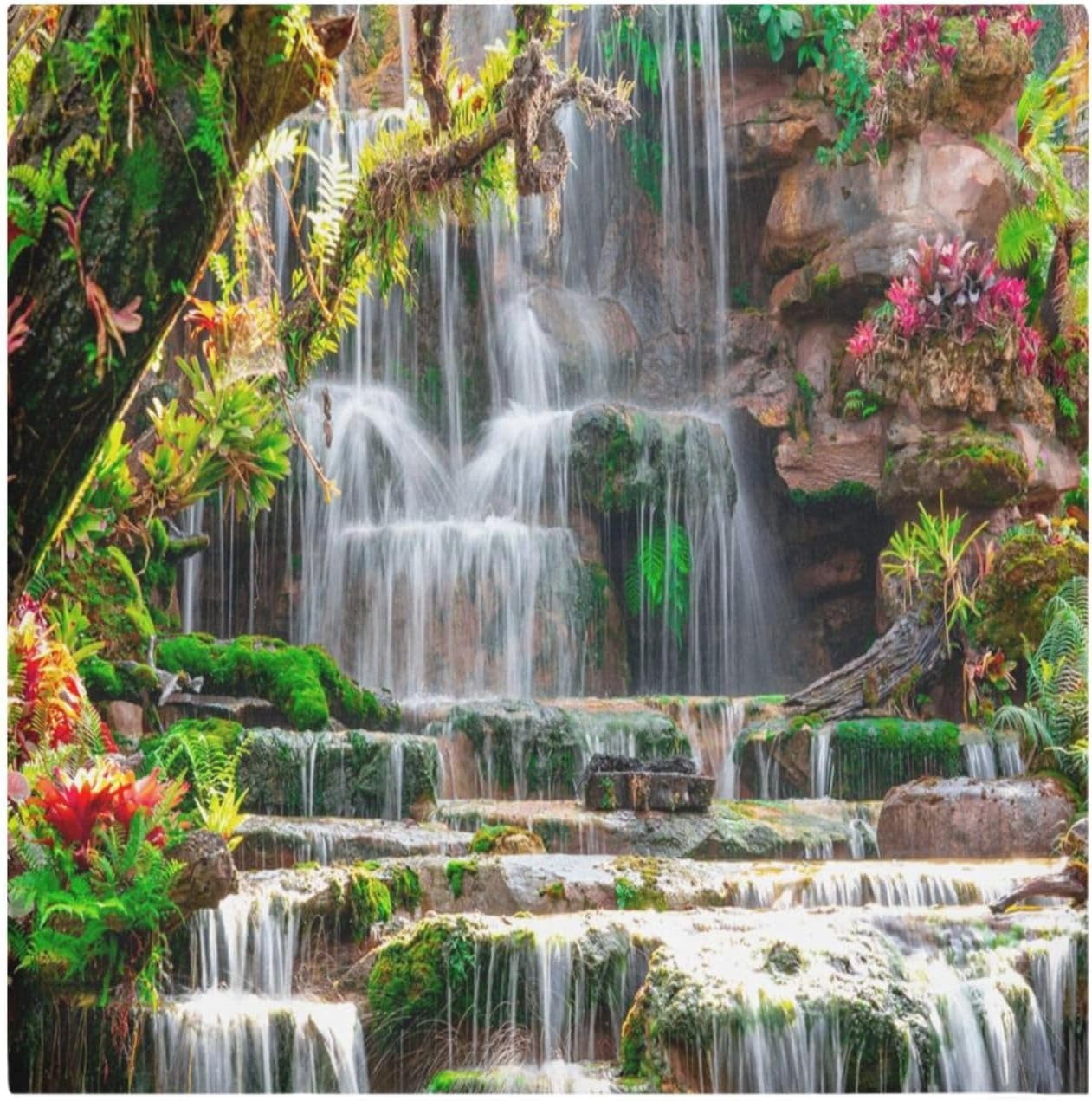 Coolnut Soft Reusable Satin Table Decorative Napkins, 20x20InX4 ...