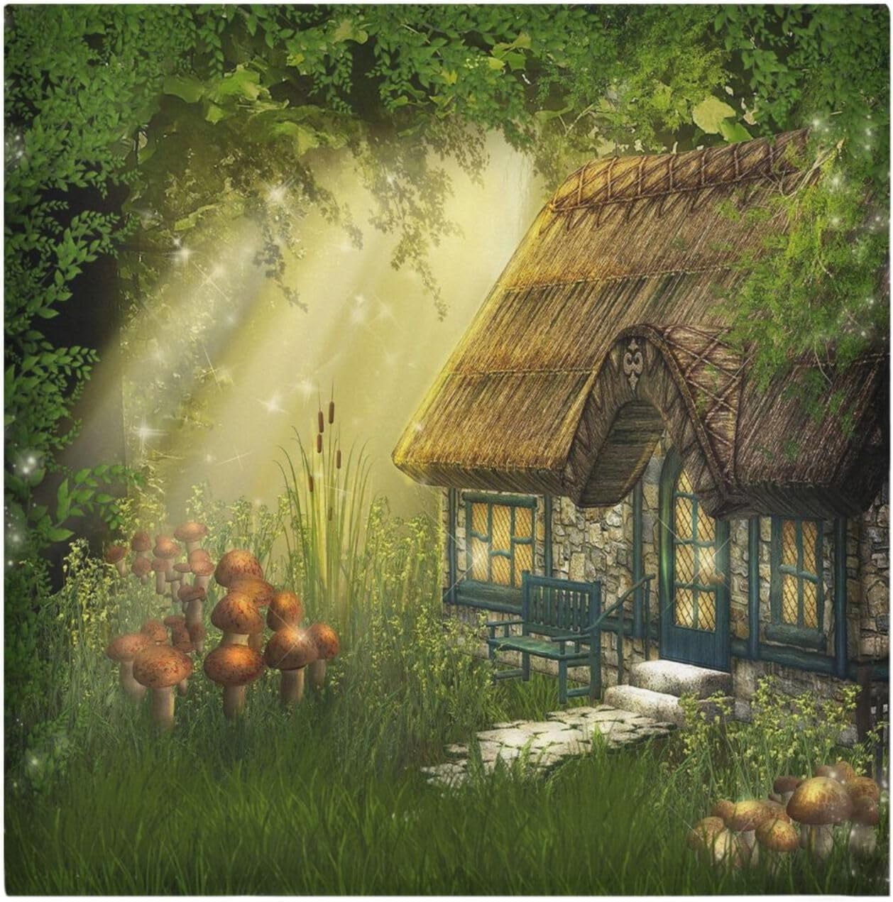 Coolnut Soft Reusable Satin Table Decorative Napkins, 20x20InX6 ...