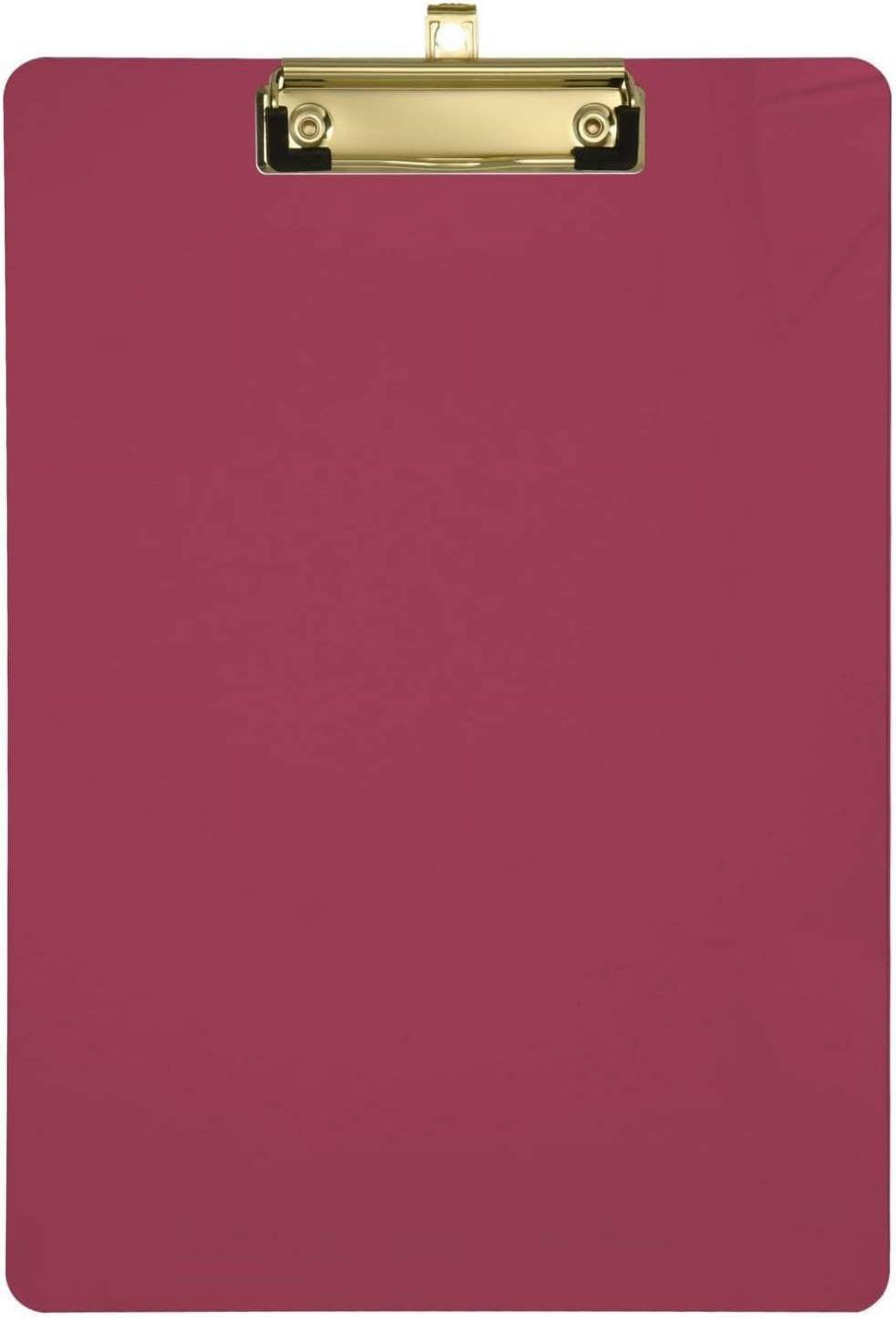 Coolnut Solid Color Clipboard, Acrylic Standard A4 Letter Size Clip ...