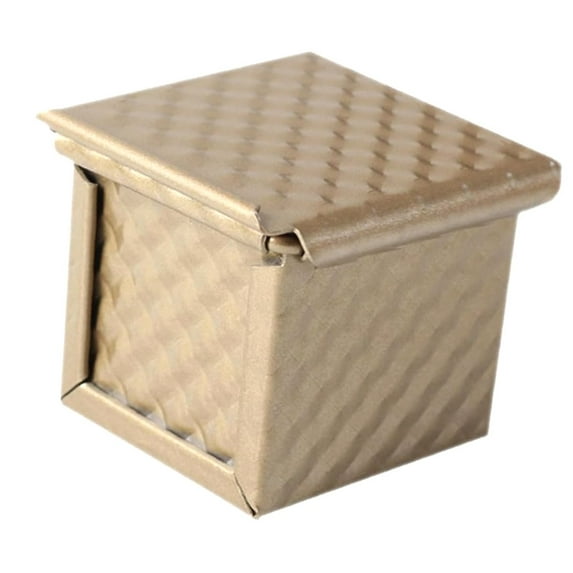 Coolnut Square Loaf Pan with Lid: Non-stick Pullman Box Aluminum Bread ...