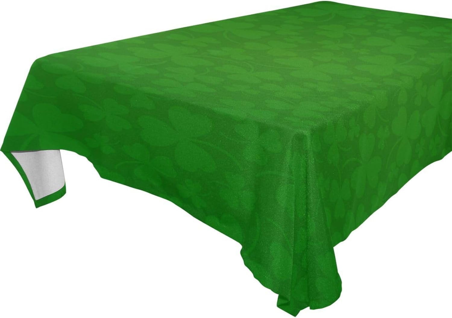 Coolnut St. Patrick's Day Clover Rectangle Tablecloth, Waterproof ...