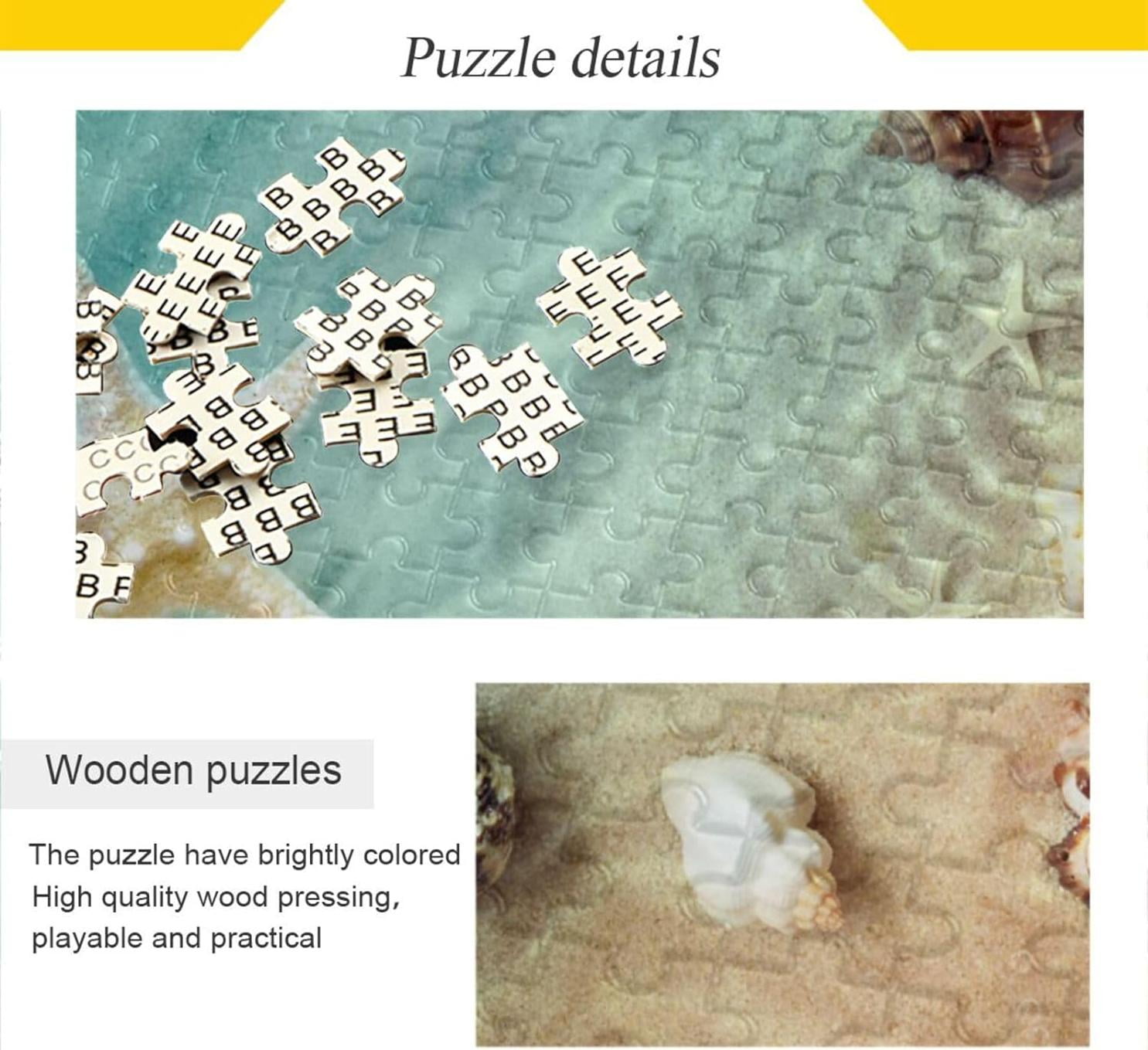 Coolnut Starfish Summer Beach Puzzles for Adults and Kids 500 Pieces ...