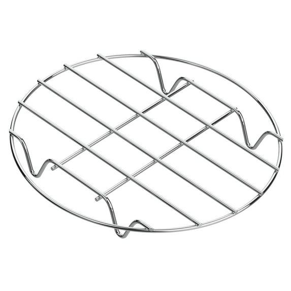 Coolnut Steamer Rack 9'' Steel Canning Rack, Round Baking Roasting Rack, Trivet for Dutch Oven ...