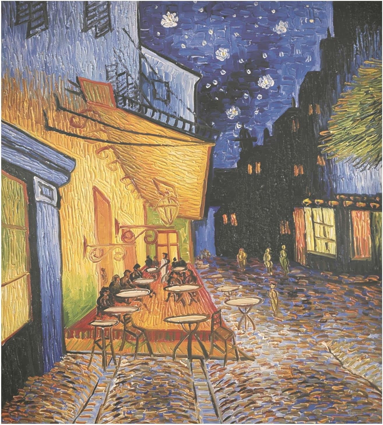 Coolnut Street Under The Starry Night Dishwasher Magnet Sticker ...