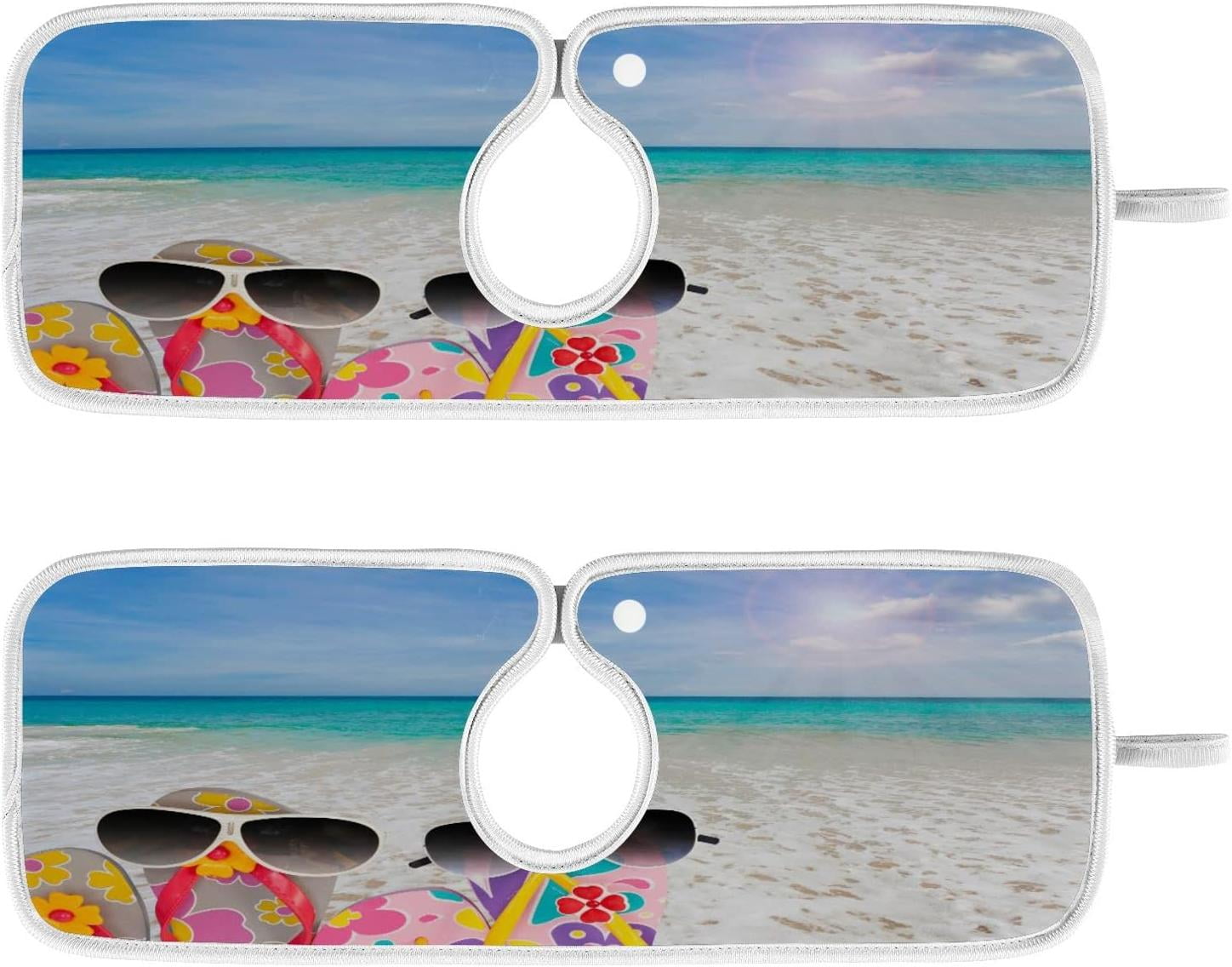 Coolnut Summer Beach Slipper Sink Splash Guard for Faucet 2 Packs ...