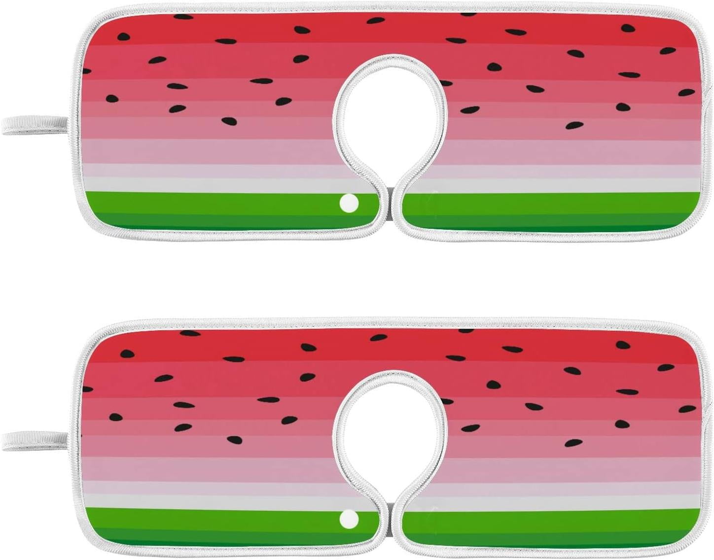Coolnut Summer Watermelon Sink Splash Guard for Faucet 2 Packs Faucet ...