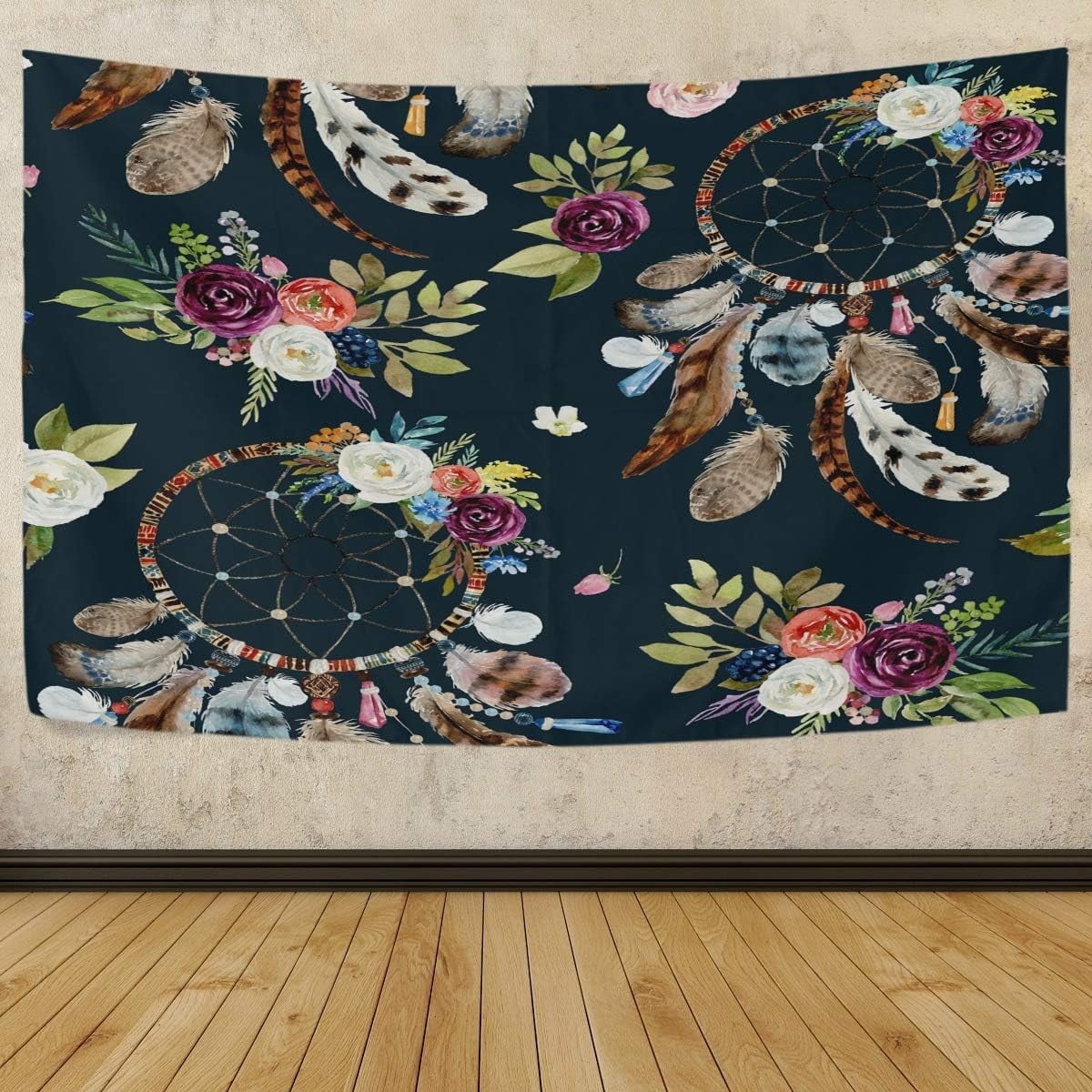 Coolnut Tapestry Wall Hanging Beautiful Dreamcatcher Tapestry Polyester ...