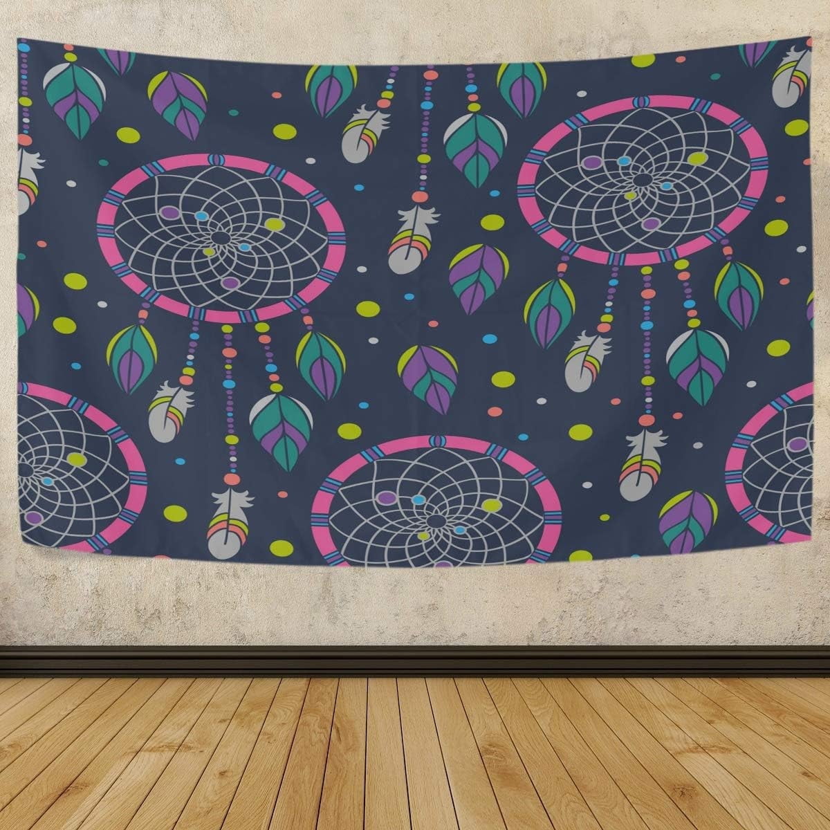 Coolnut Tapestry Wall Hanging Beautiful Dreamcatcher Tapestry Polyester ...