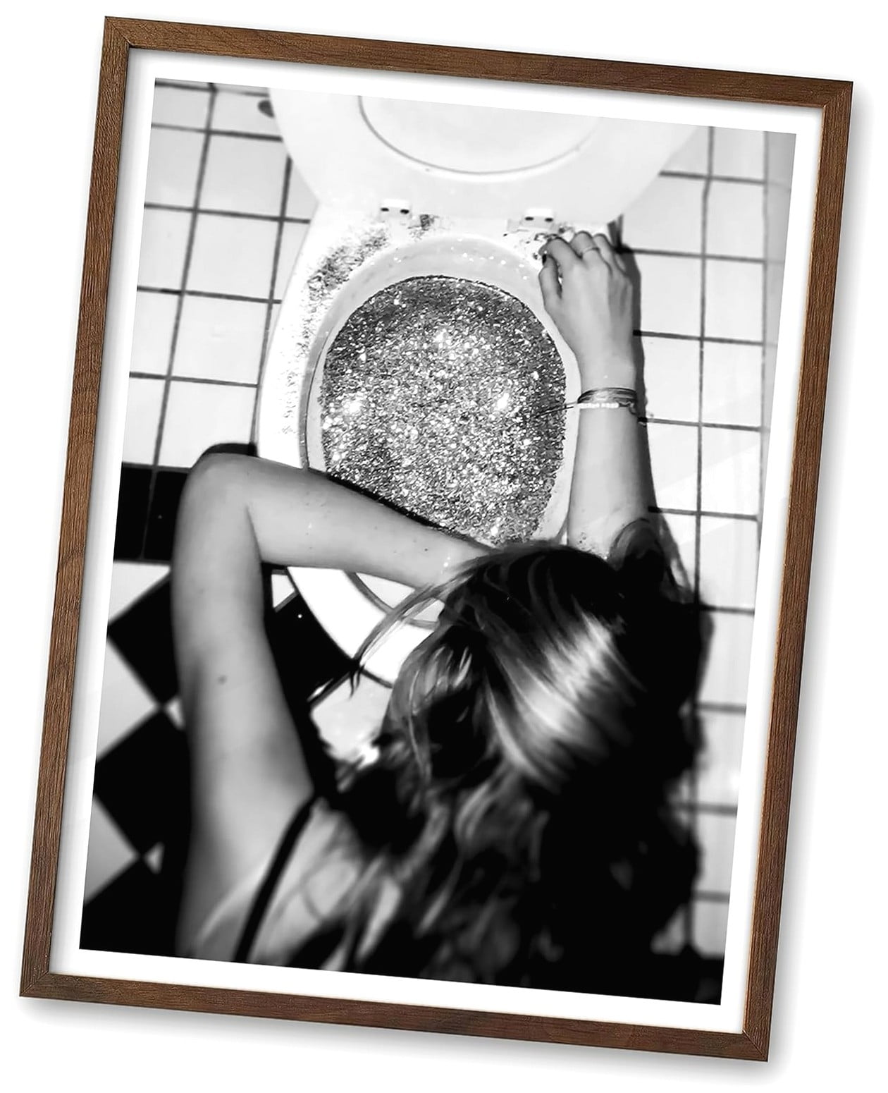 Coolnut Trendy After the Party Wall , Walnut Color 12x16 Inch Wood and ...