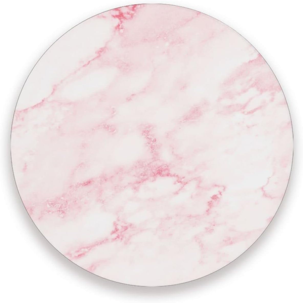 Coolnut Trendy Pink Marble Texture Coasters for Drinks Set of 4 ...