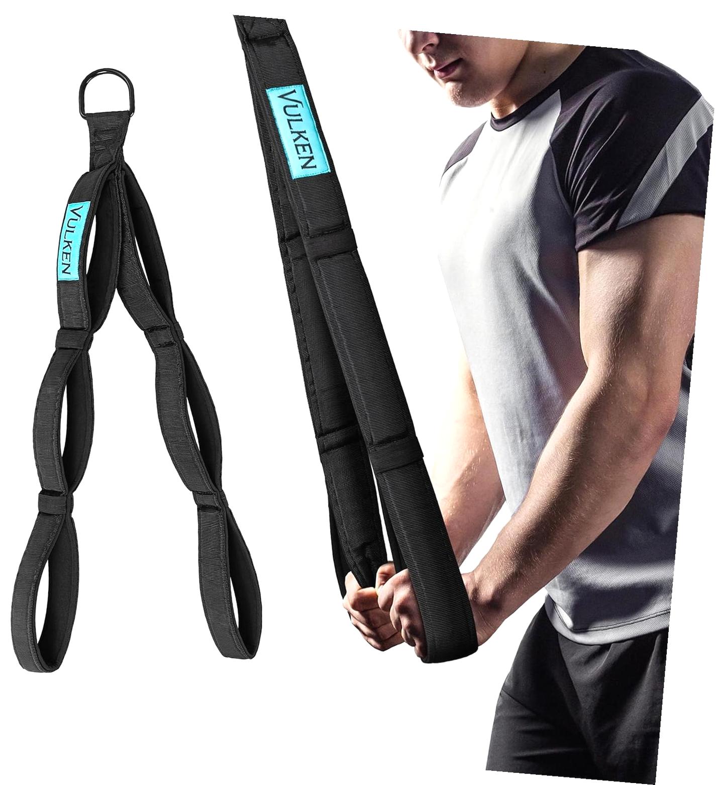 Coolnut Tricep Rope Cable Attachment. 28.7 Inch & 22 Inch Two Lengths ...