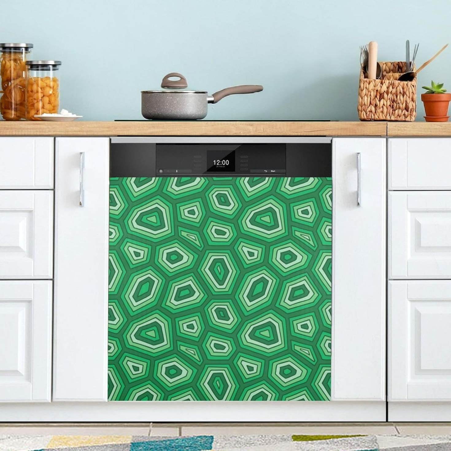 Coolnut Turtle Shell Pattern Dishwasher Magnet Cover for The Front Door ...