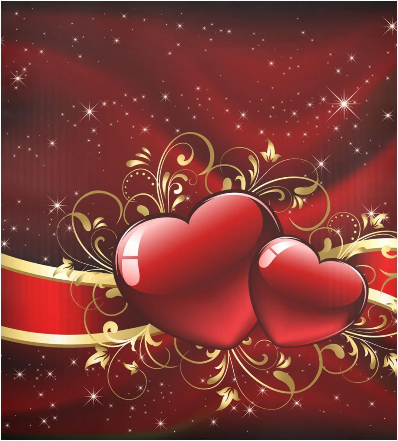 Coolnut Valentine's Day Heart Dishwasher Magnet Cover Magnetic Door ...