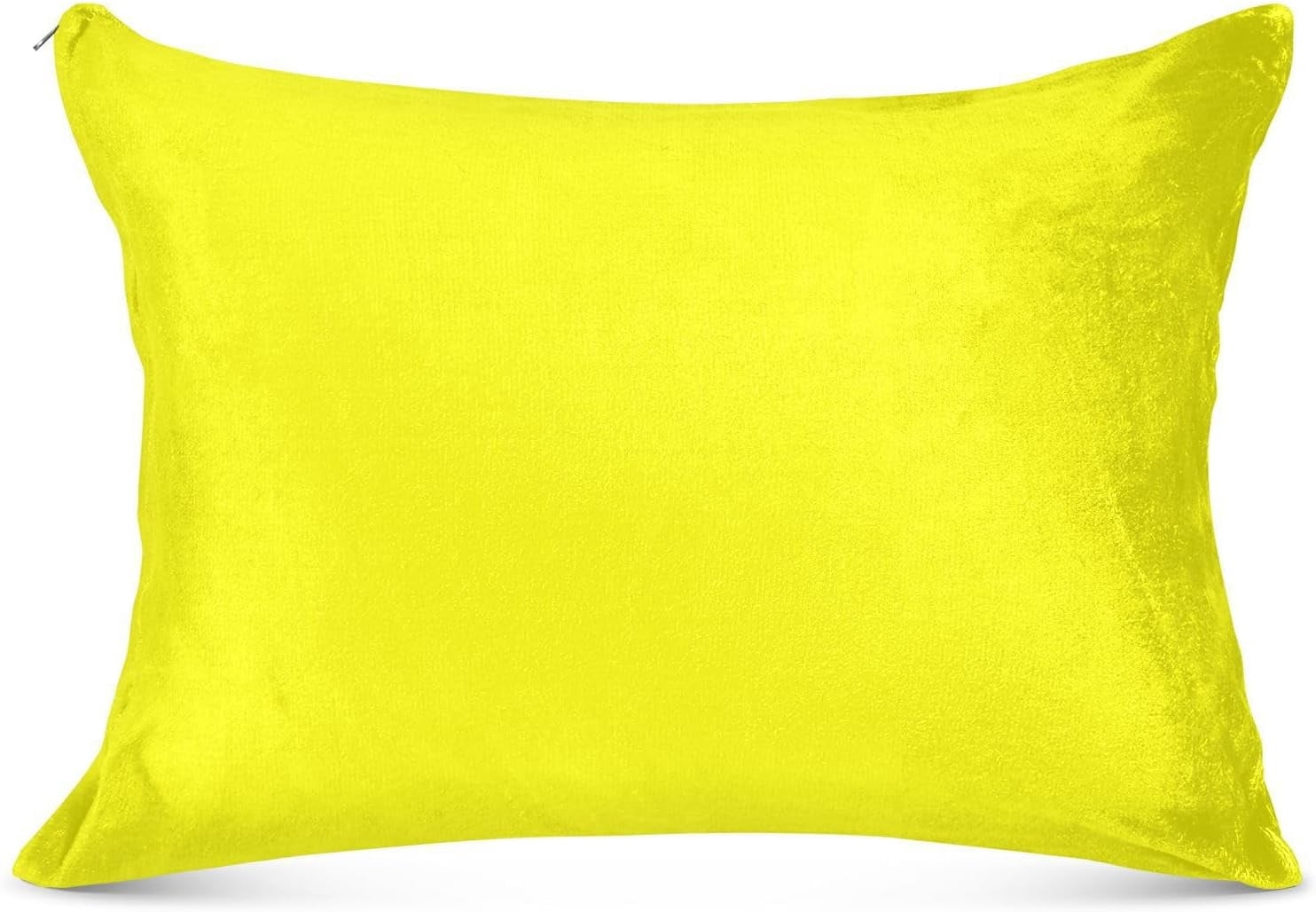 Coolnut Velvet Body Pillow Cover with Zipper 21x54 in Soft Velvet Body ...