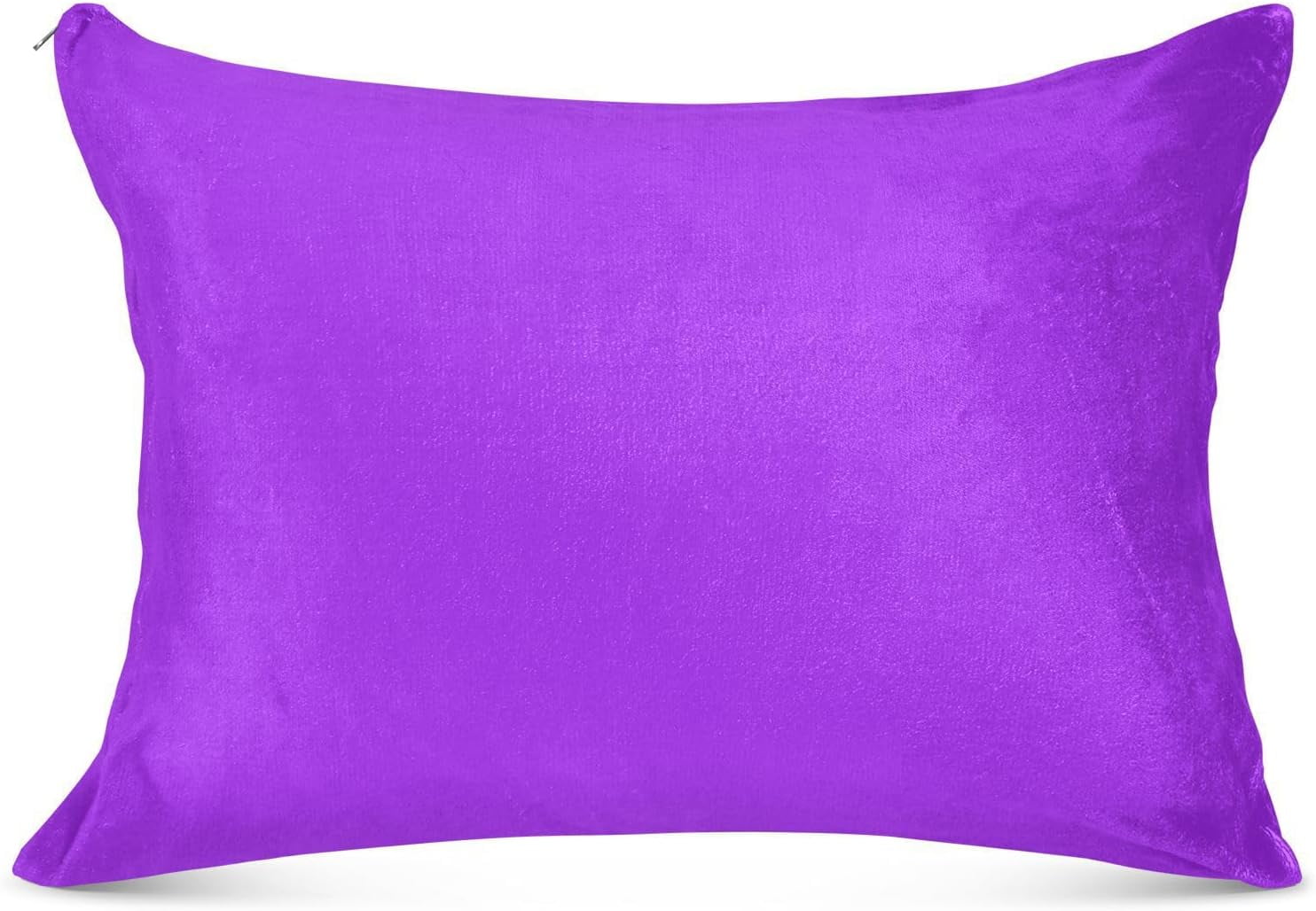 Coolnut Velvet Body Pillow Cover with Zipper 21x54 in Soft Velvet Body ...