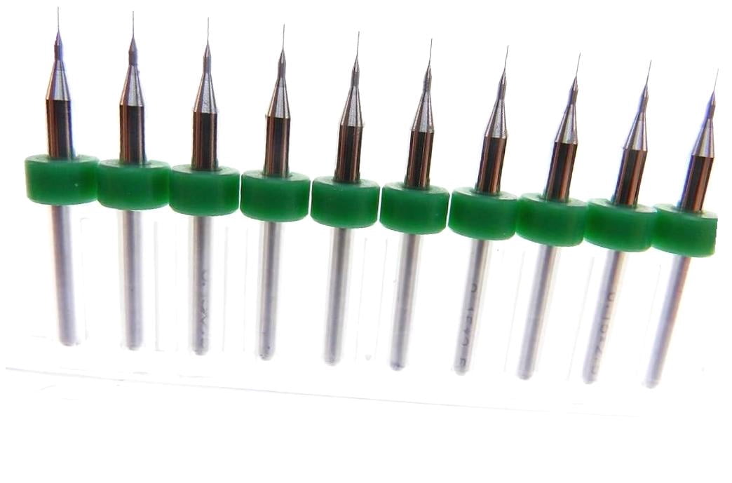 Coolnut Versatile Micro Drill Bits Japanese made for CNC PCB ...