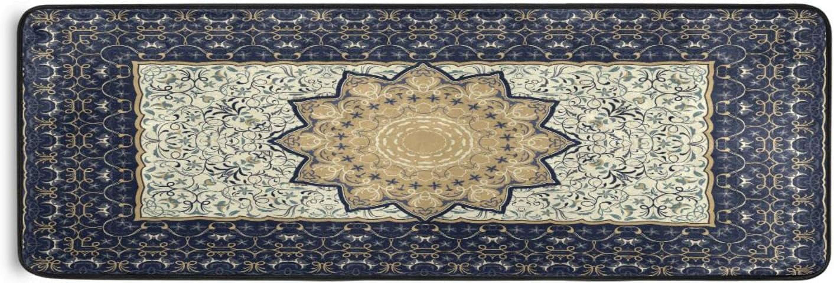 Coolnut Vintage Arabic Pattern Area Rug - 2' x 6' Washable Runner Rugs ...