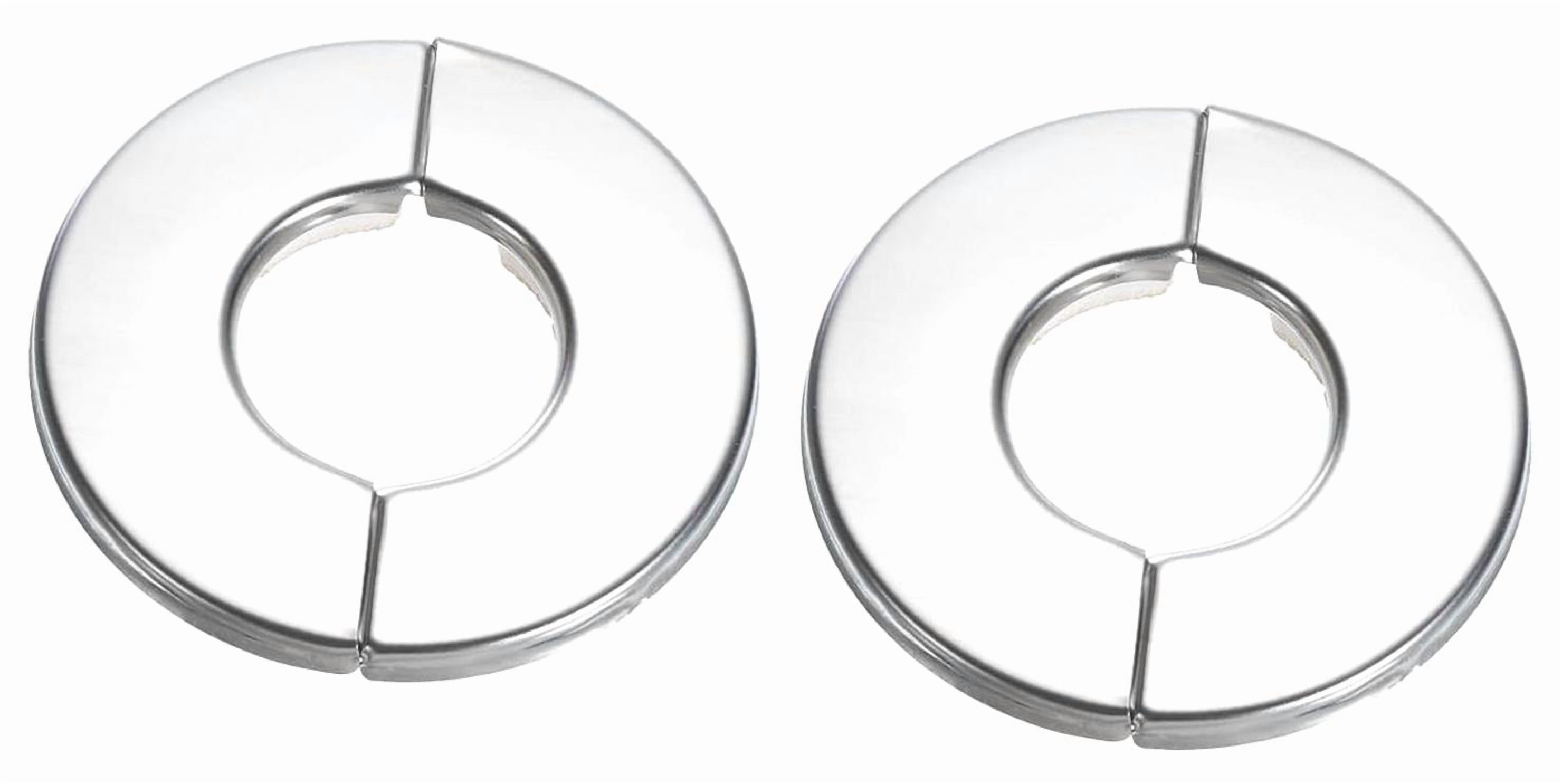 Coolnut Wall Split Flange, Set of 4, 304 Steel Round Escutcheon Plates ...
