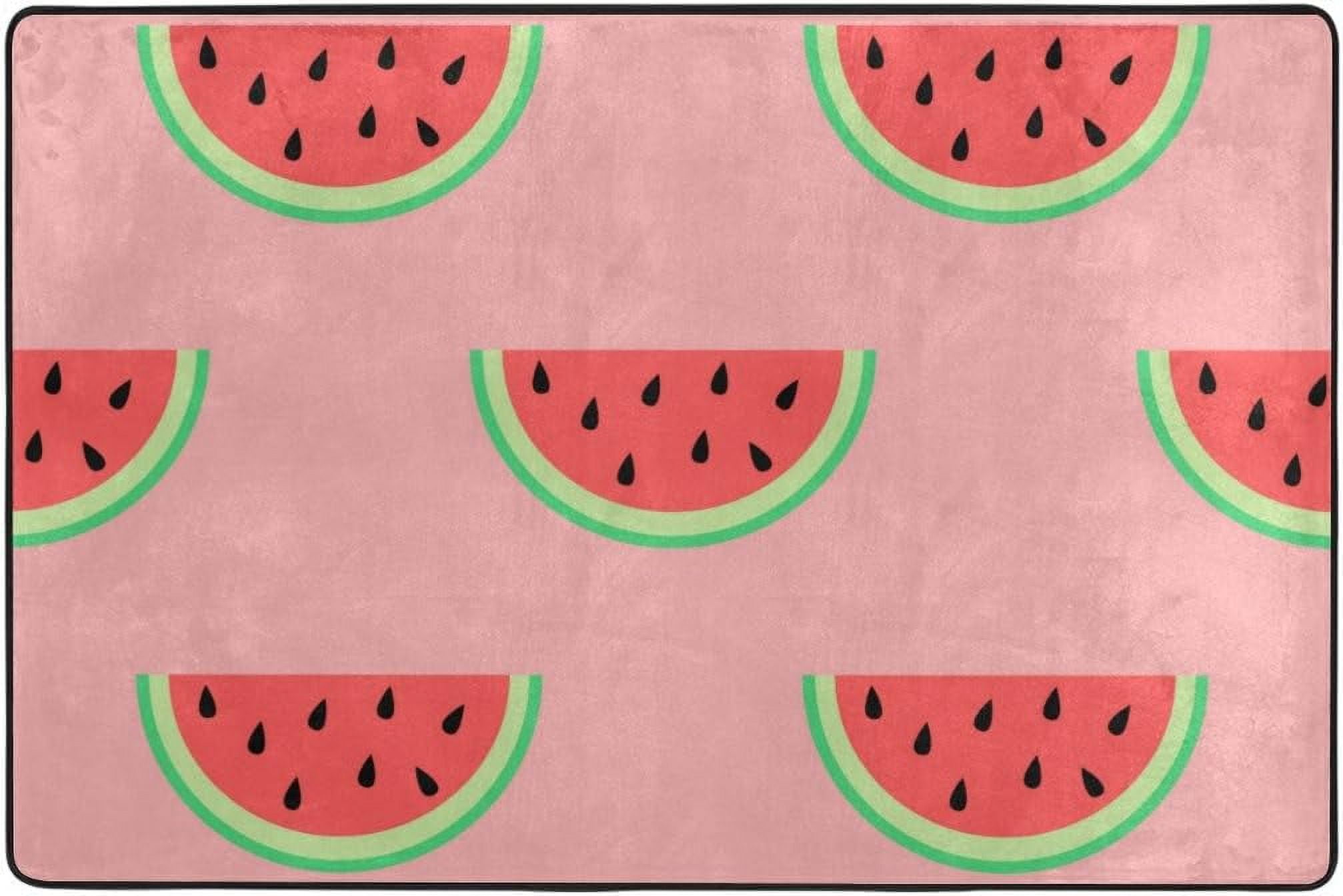 Coolnut Watermelon Slice Area Rug Pad - 6x4ft - 100% Light Weight ...