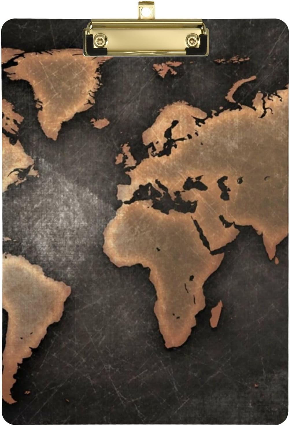 Coolnut World Map Clipboard, Acrylic Standard A4 Letter Size Clip Board ...