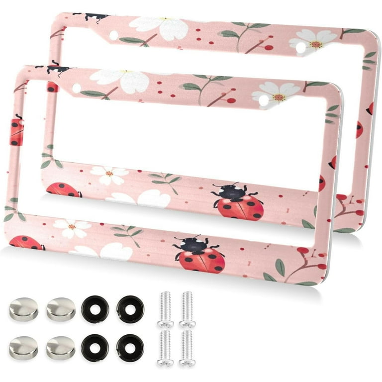 ladybug license frame