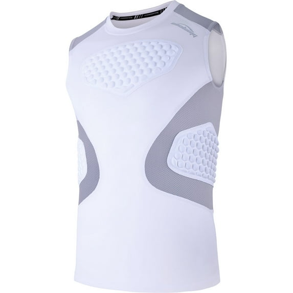 Coolomg Mens Baseball Chest Rib Protector Adult Football Padded ...